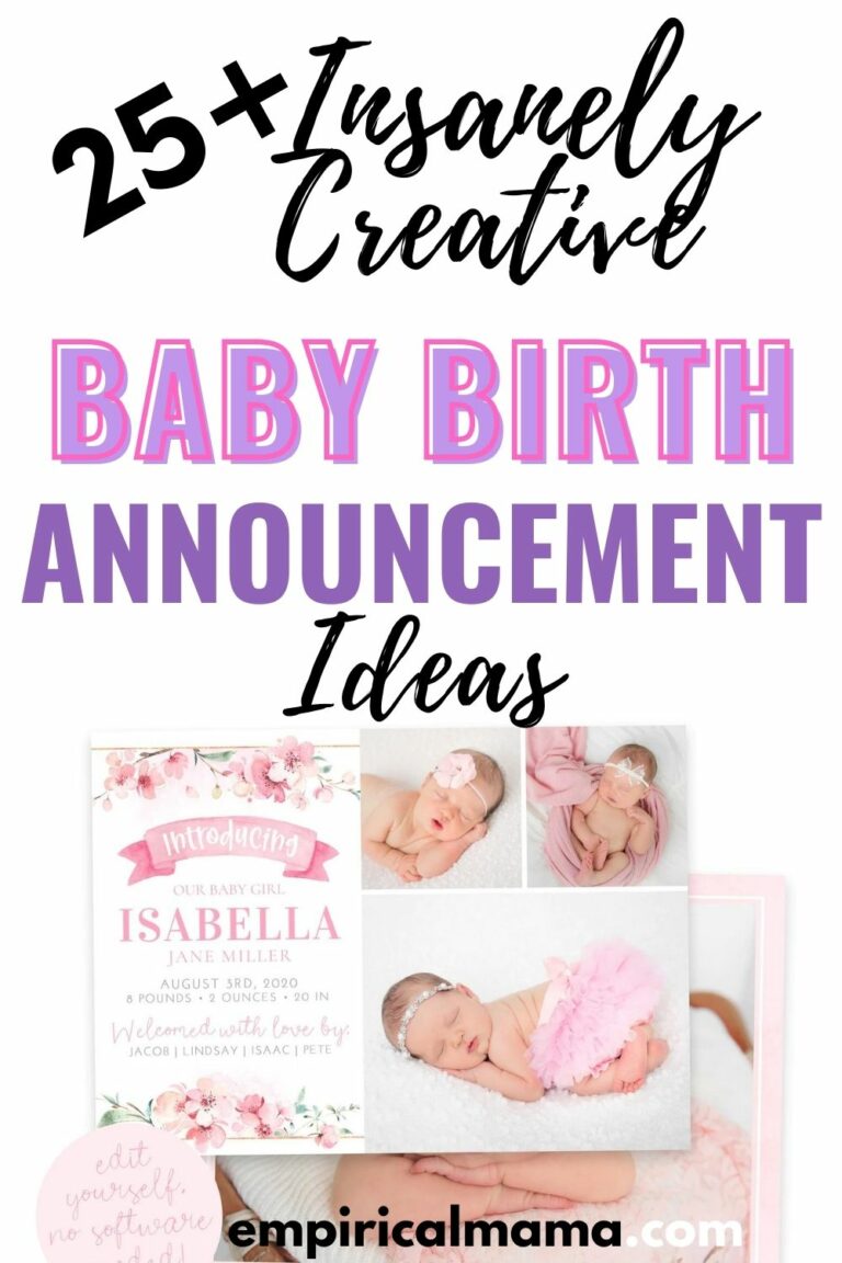 26 Creative Baby Birth Announcement Ideas for a new addition to your ...
