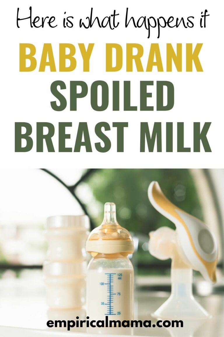 Help! Baby Drank Spoiled Breast Milk: Here is what you need to do I ...